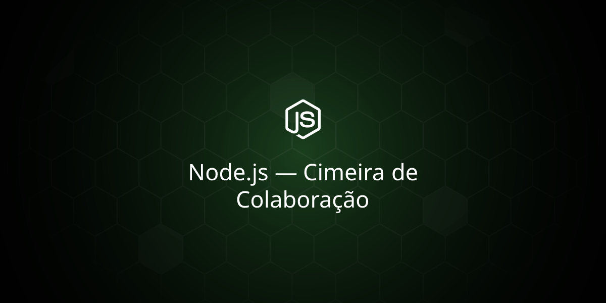 Node.js — Cimeira de Colaboração