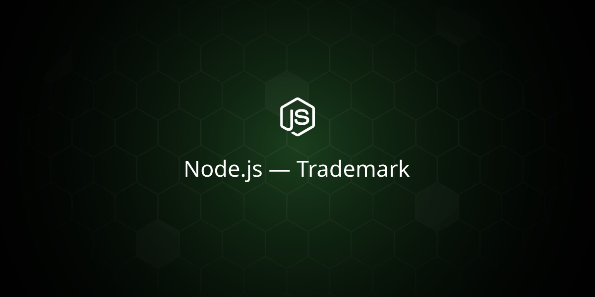 Node.js — Trademark